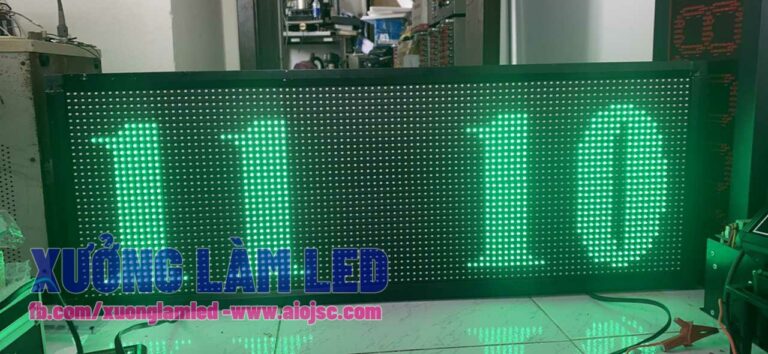 Đồng hồ led ma trận /Xưởng làm đồng hồ giá rẻ - Giảm 20%