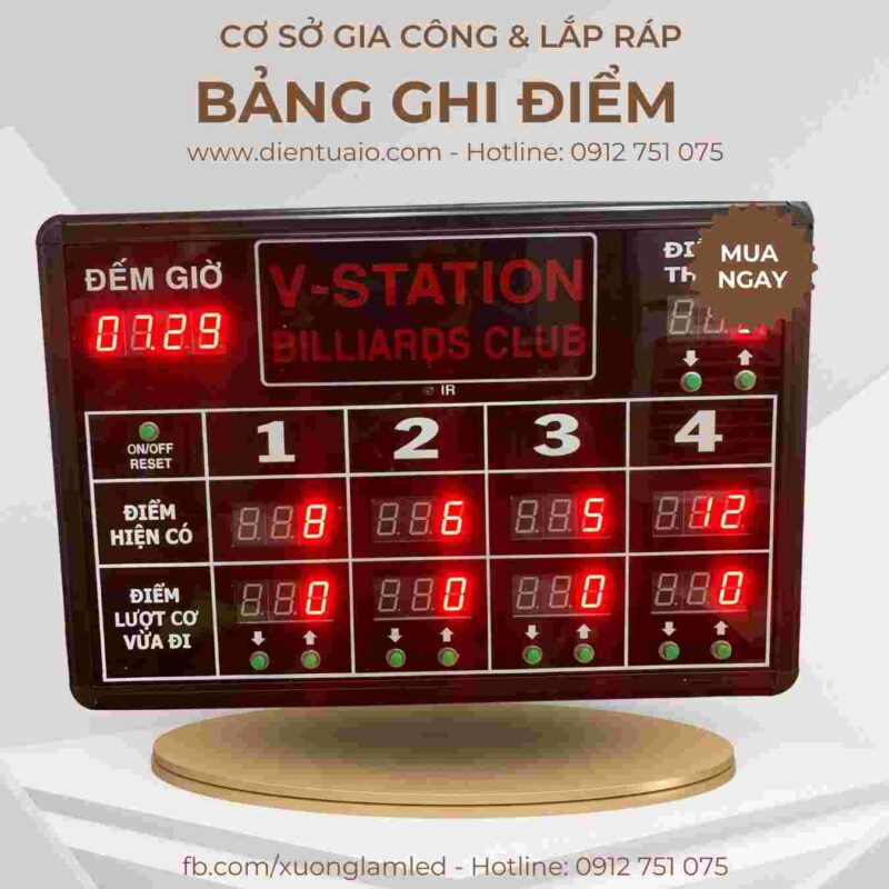 Bảng hiển thị phụ led - Lắp ráp bảng led giá rẻ